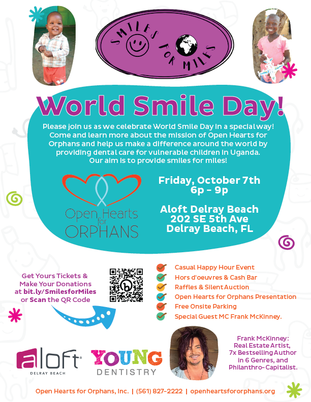 Frank to MC “Open Hearts For Orphans-Smiles For MILES” Event - Frank ...